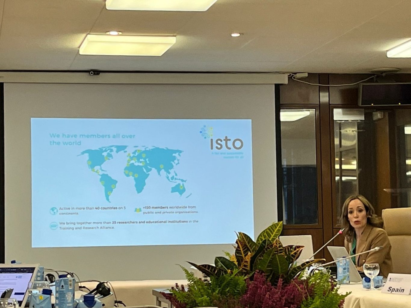 ISTO participates in meeting of the International Network of ...